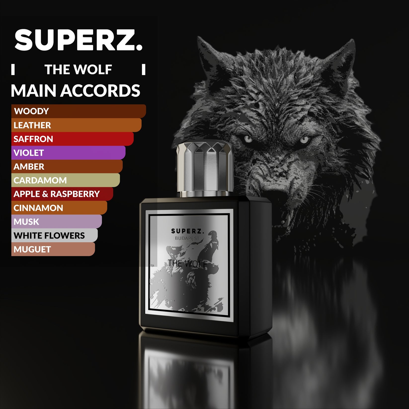 The Wolf - 50 ml Extrait De Parfum - Unisex – Superz. WorldWide