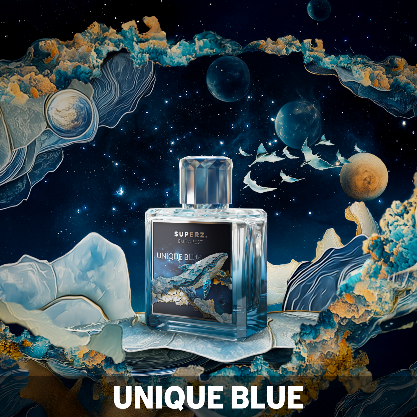 Unique Blue - 50 ml Extrait De Parfum - Unisex - Celestial Collection ...